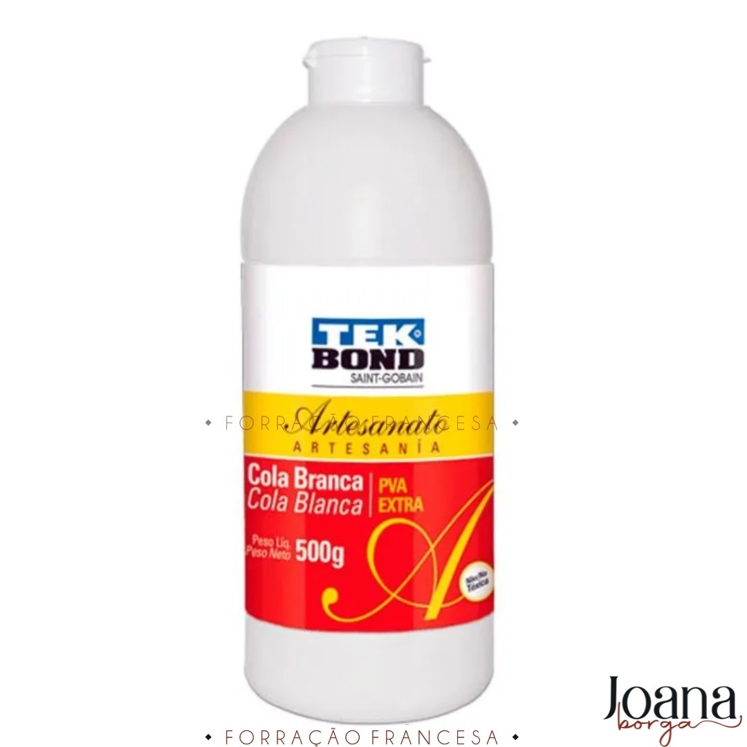 COLA BRANCA PVA 500G TEKBOND – Joana Borga