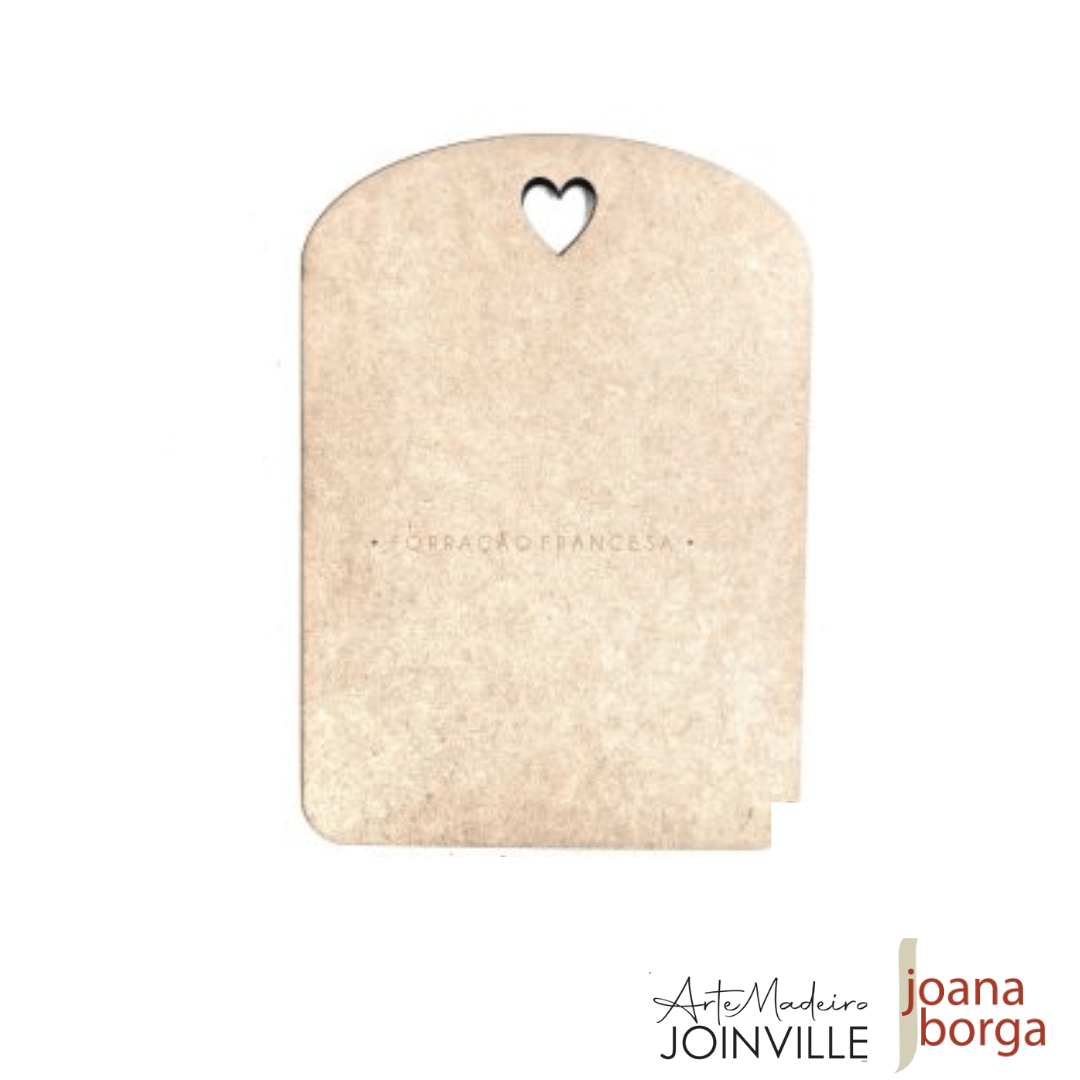 Placa Scrap Cozinha 12 ( Coração) – Joana Borga