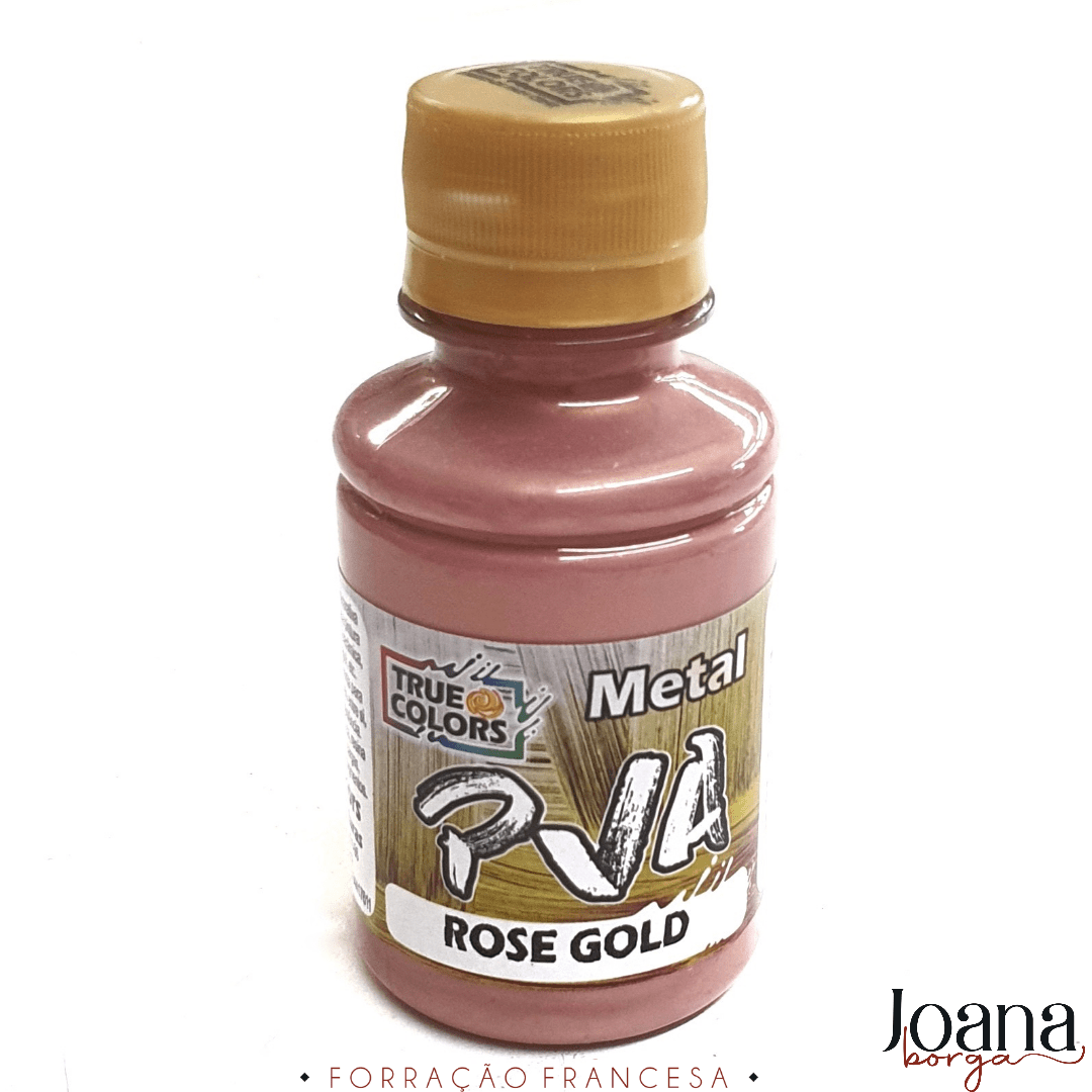 TINTA PVA METAL ROSE GOLD 100ML TRUE COLORSCod. 7960-100) – Joana Borga