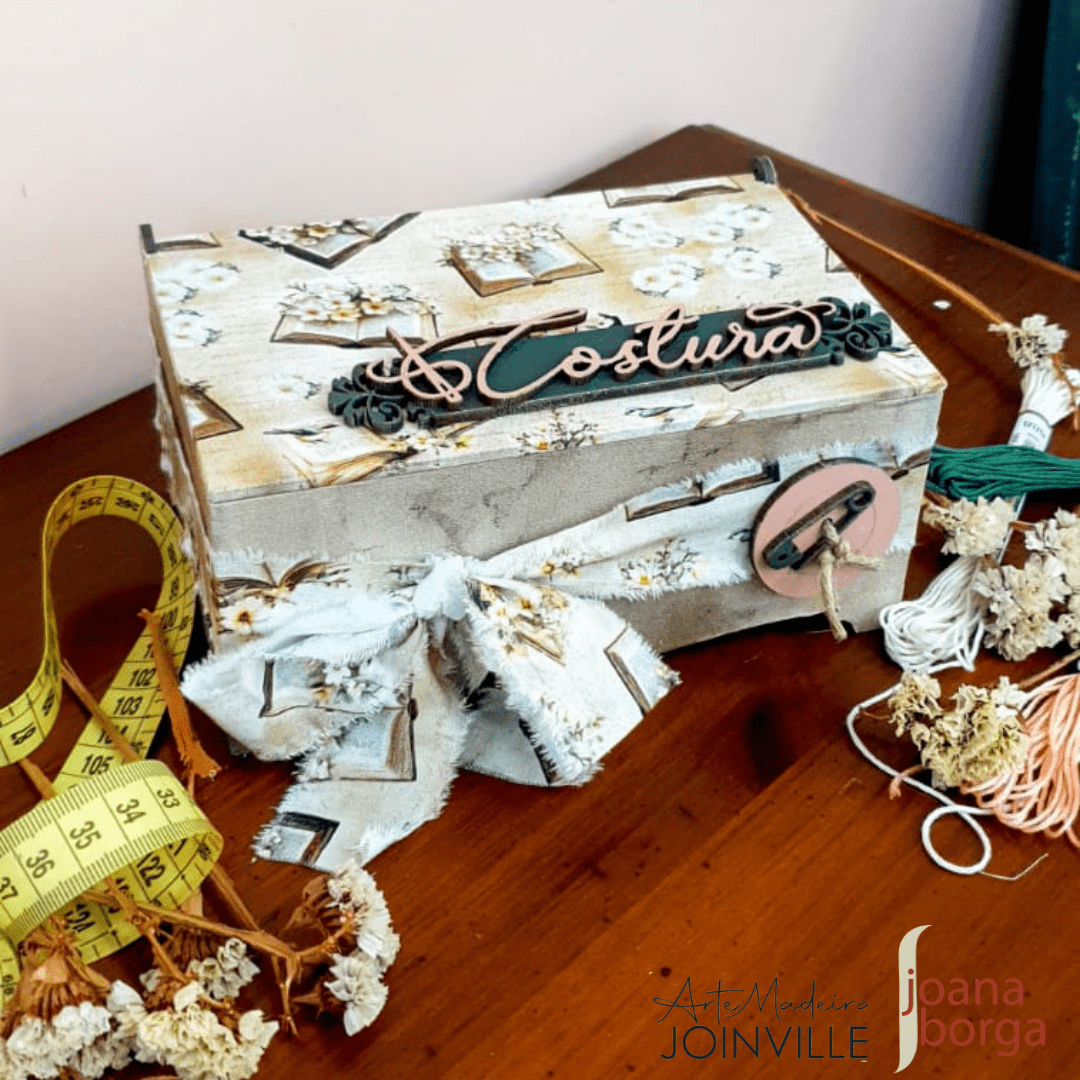 KIT CAIXA DE COSTURA (Programa de TV Vida Melhor) – Joana Borga